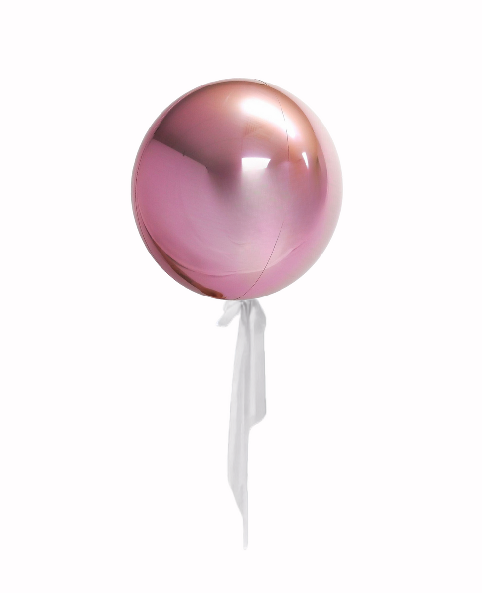 Reflective Light Pink Ball